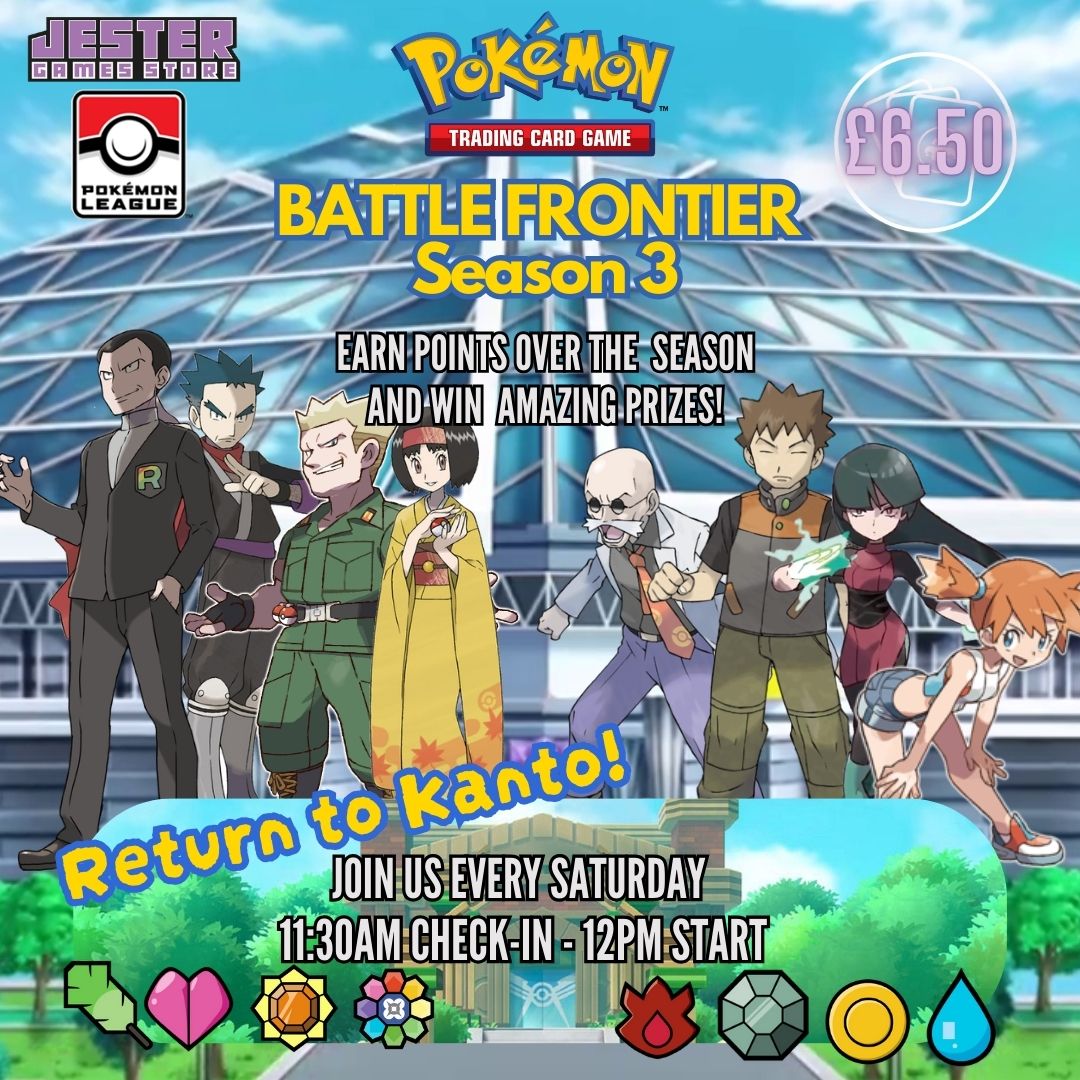 Pokemon TCG Battle Frontier Season 3 – Jester Games Store