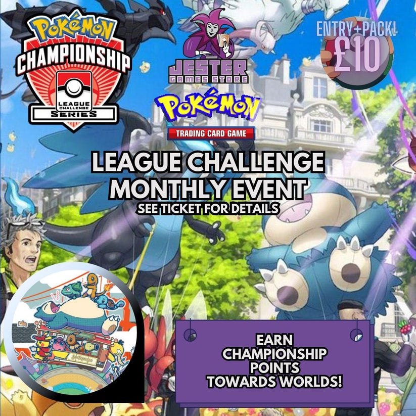 Pokémon League Challenge 23/5 – Jester Games Store