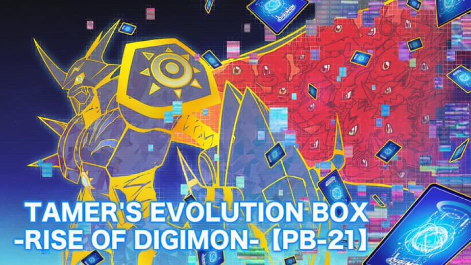 Digimon Card Game [PB-21] Tamer's Evolution Box Rise of Digimon ...